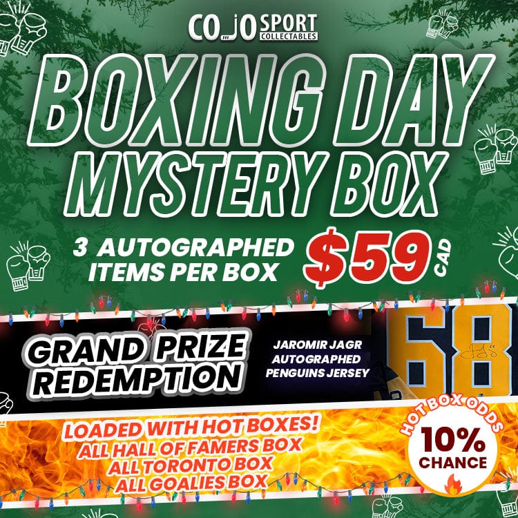 CoJo Boxing Day Box 2023 - Limited to 200 | CoJo Sport Collectables Inc.