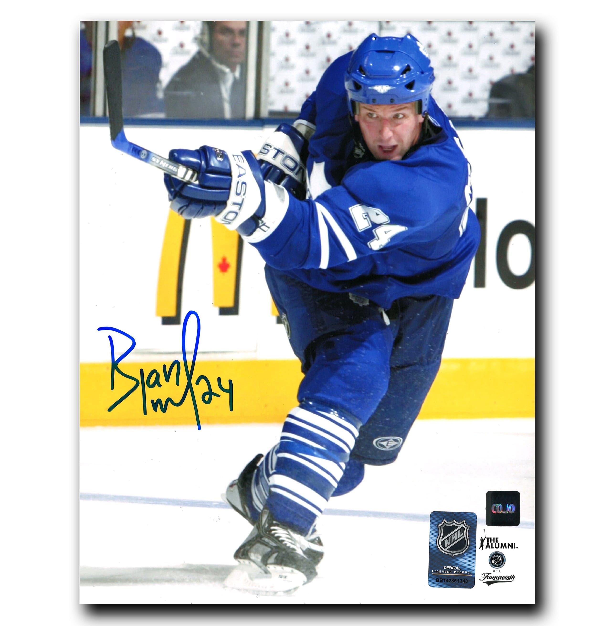 Bryan McCabe Toronto Maple Leafs Autographed Shooting 8x10 Photo | CoJo ...
