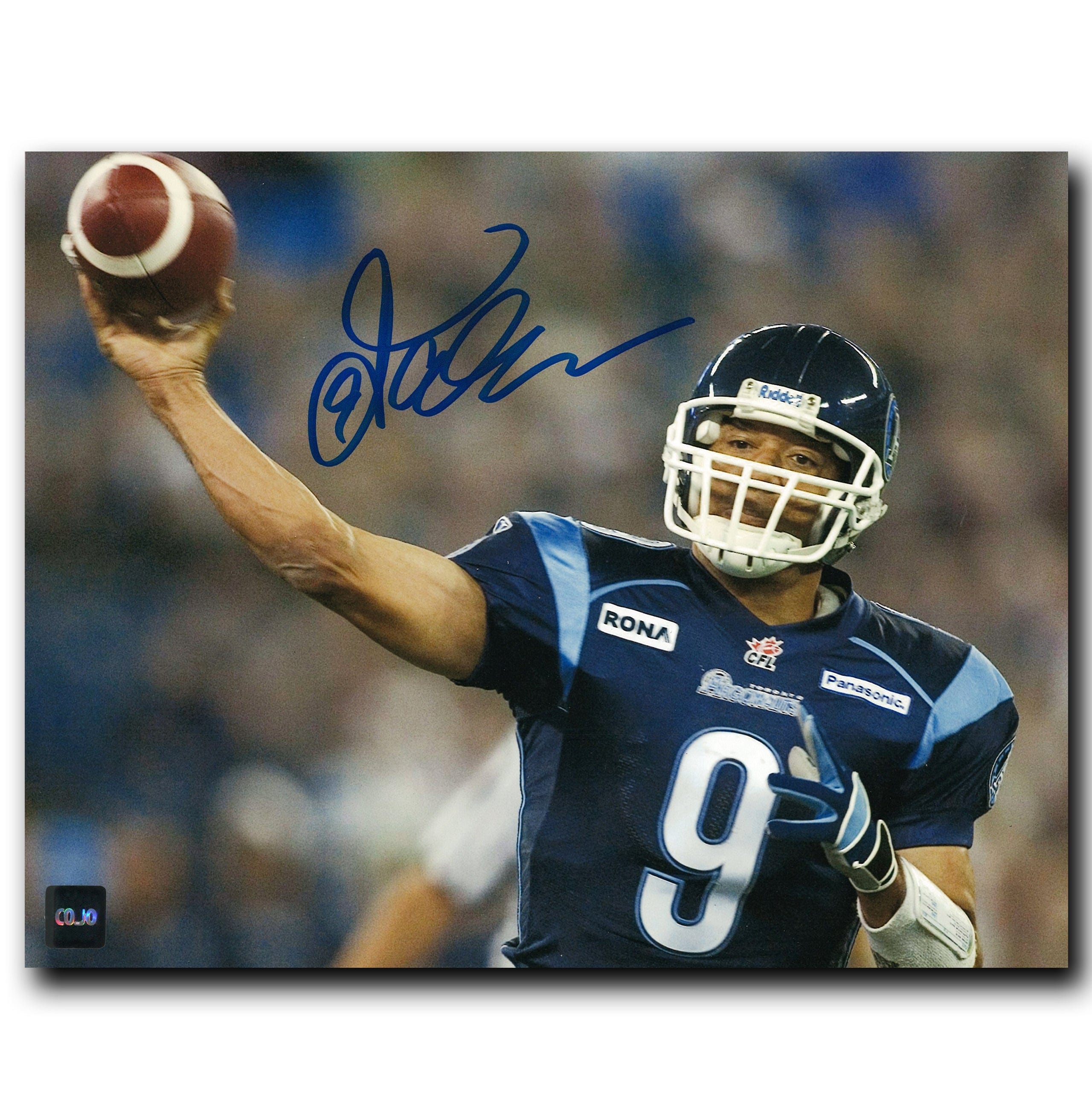 Damon Allen Toronto Argonauts Autographed 8x10 Photo | CoJo Sport ...