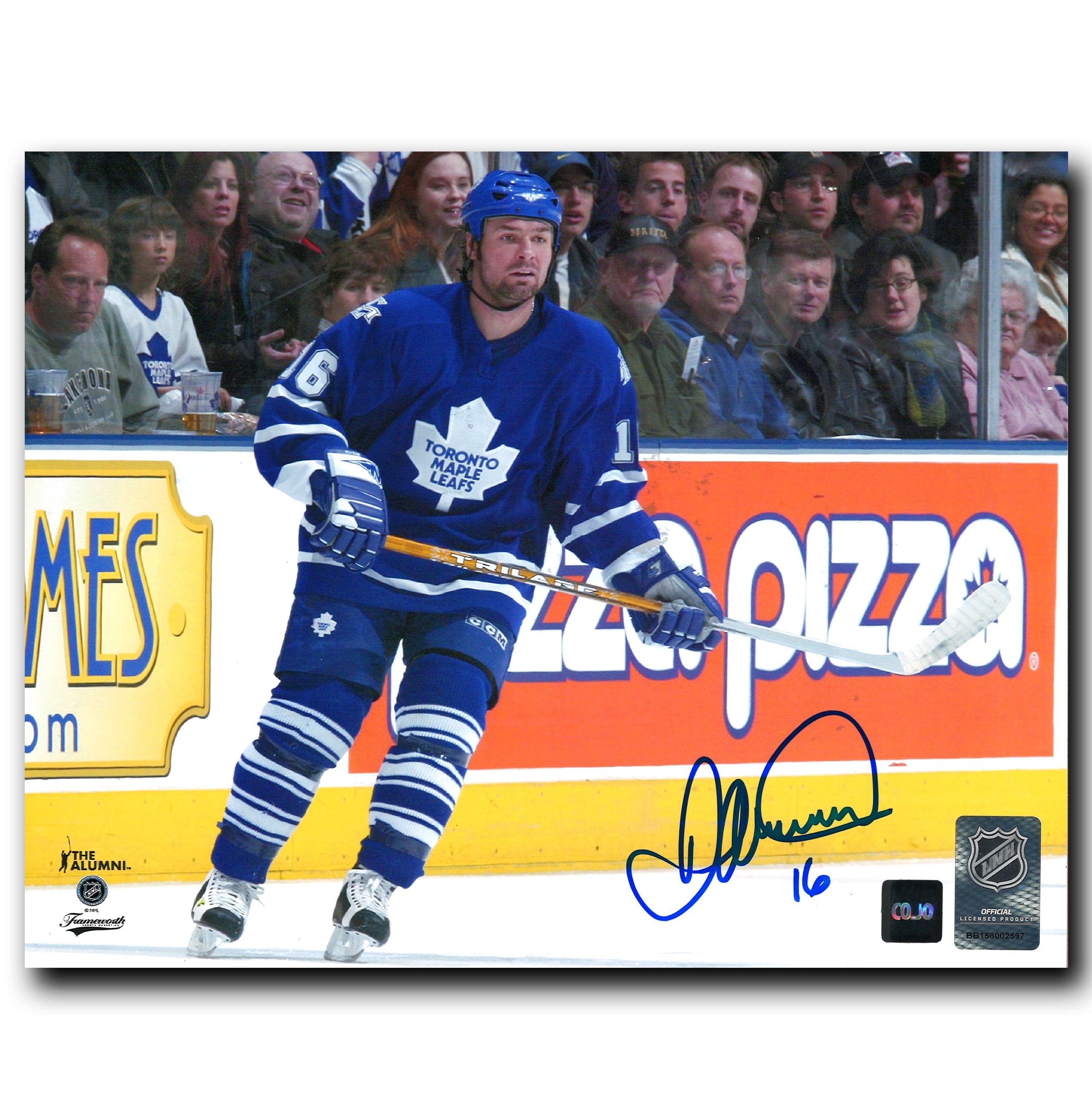 Darcy Tucker Toronto Maple Leafs Autographed Skating 8x10 Photo | CoJo ...