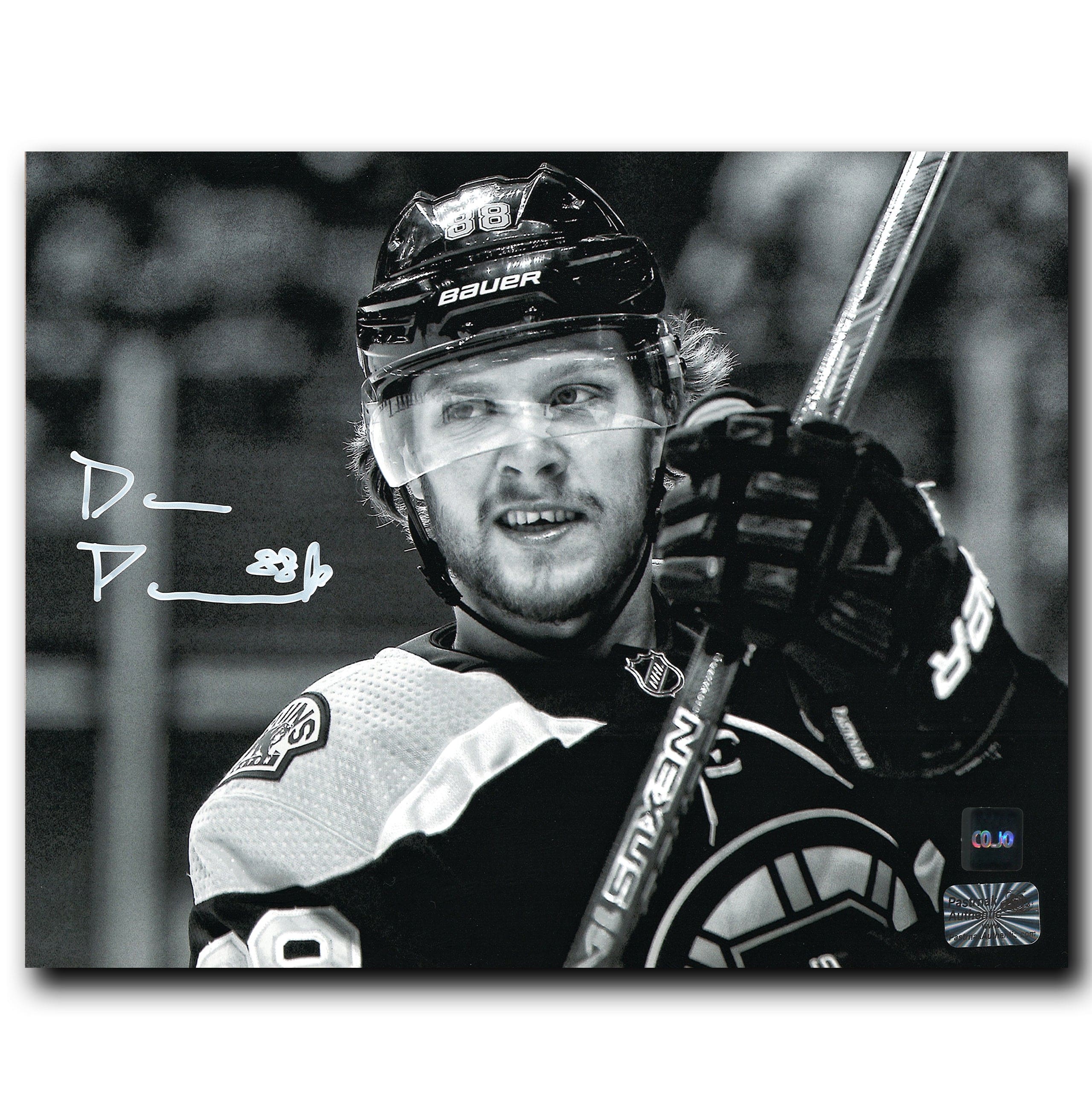 David Pastrnak Boston Bruins Autographed Edit 8x10 Photo | CoJo Sport ...