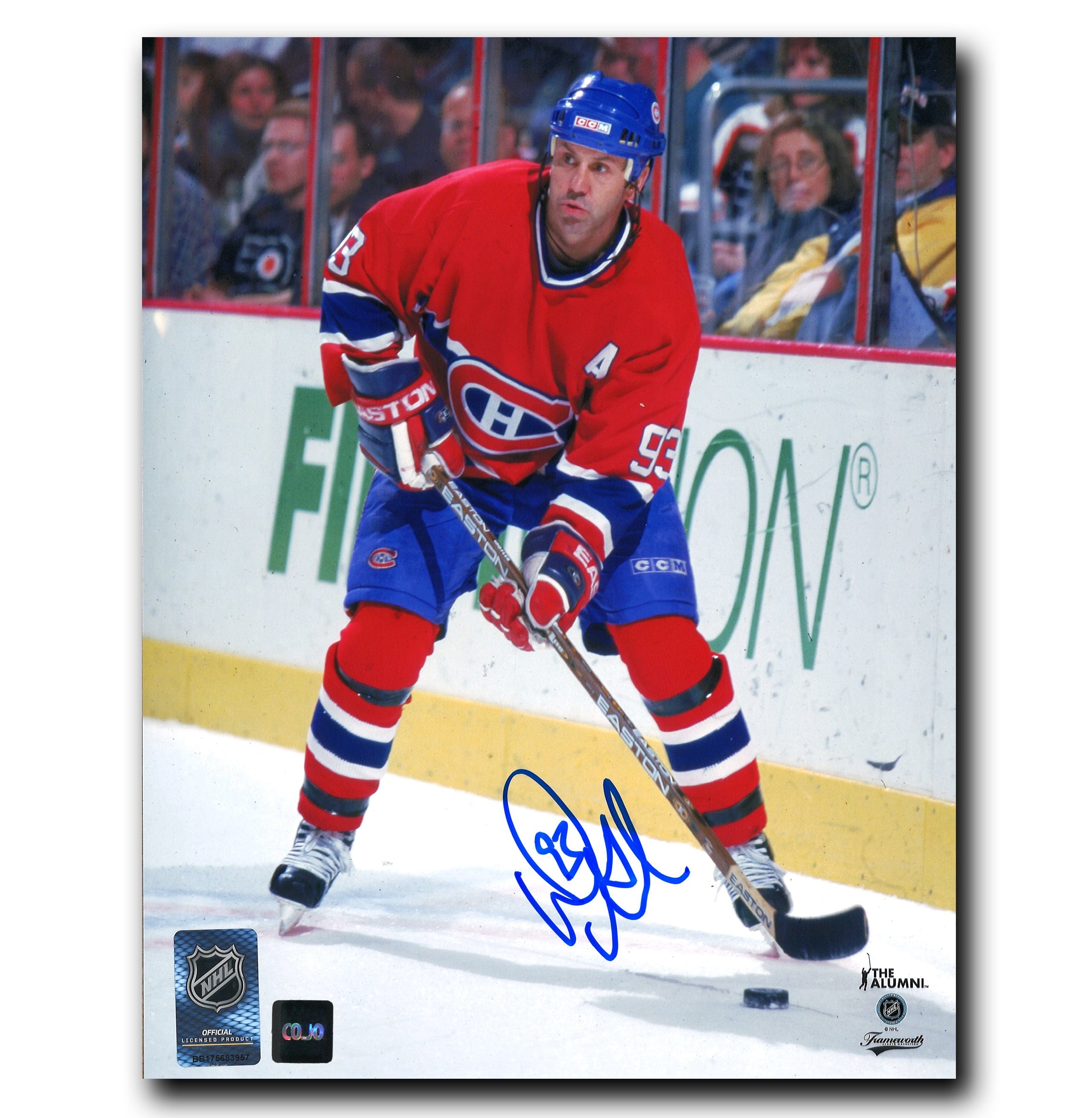 Doug Gilmour Montreal Canadiens Autographed Action 8x10 Photo | CoJo ...