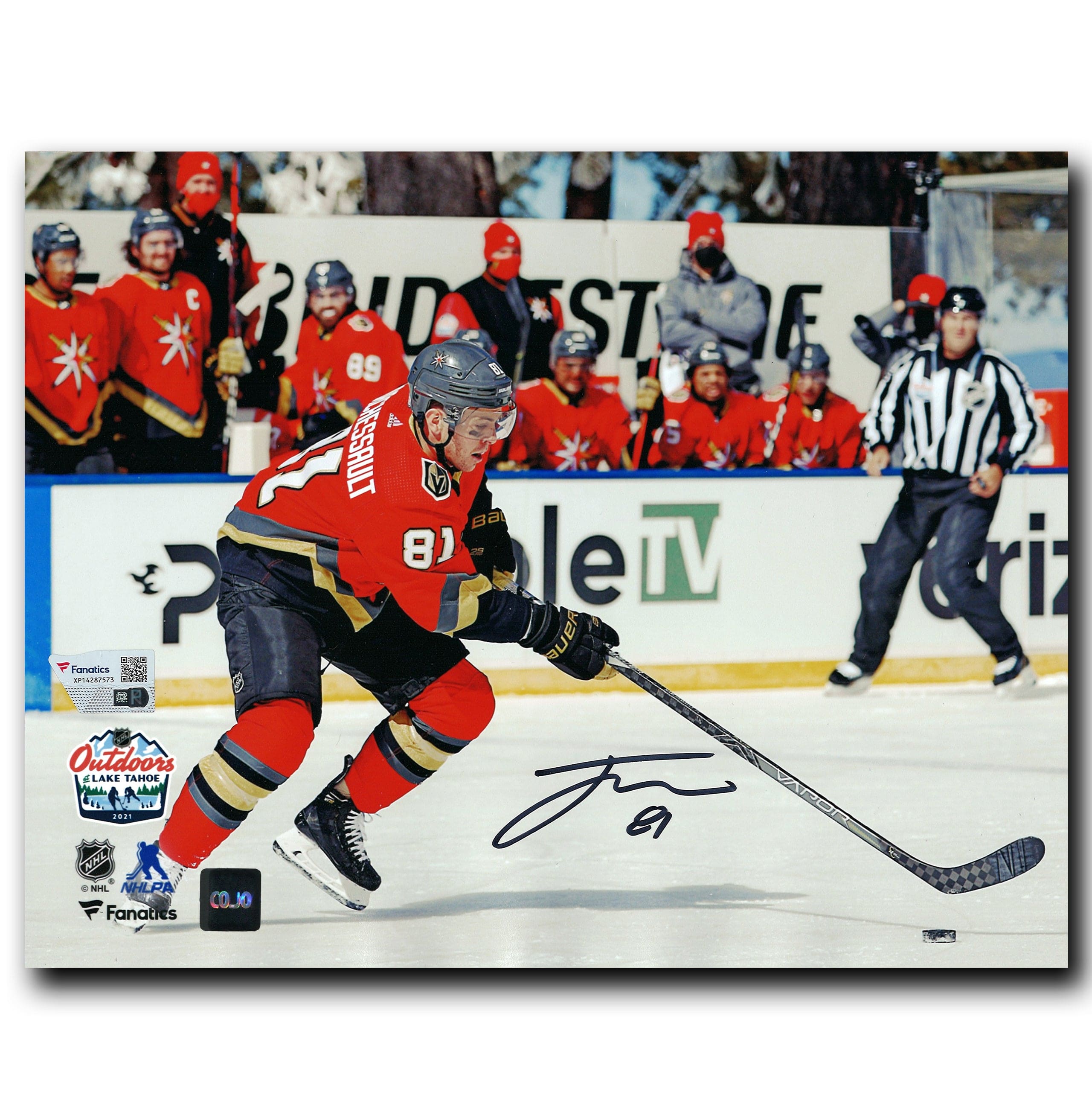 Jonathan Marchessault Vegas Golden Knights Autographed Lake Tahoe 8x10 ...
