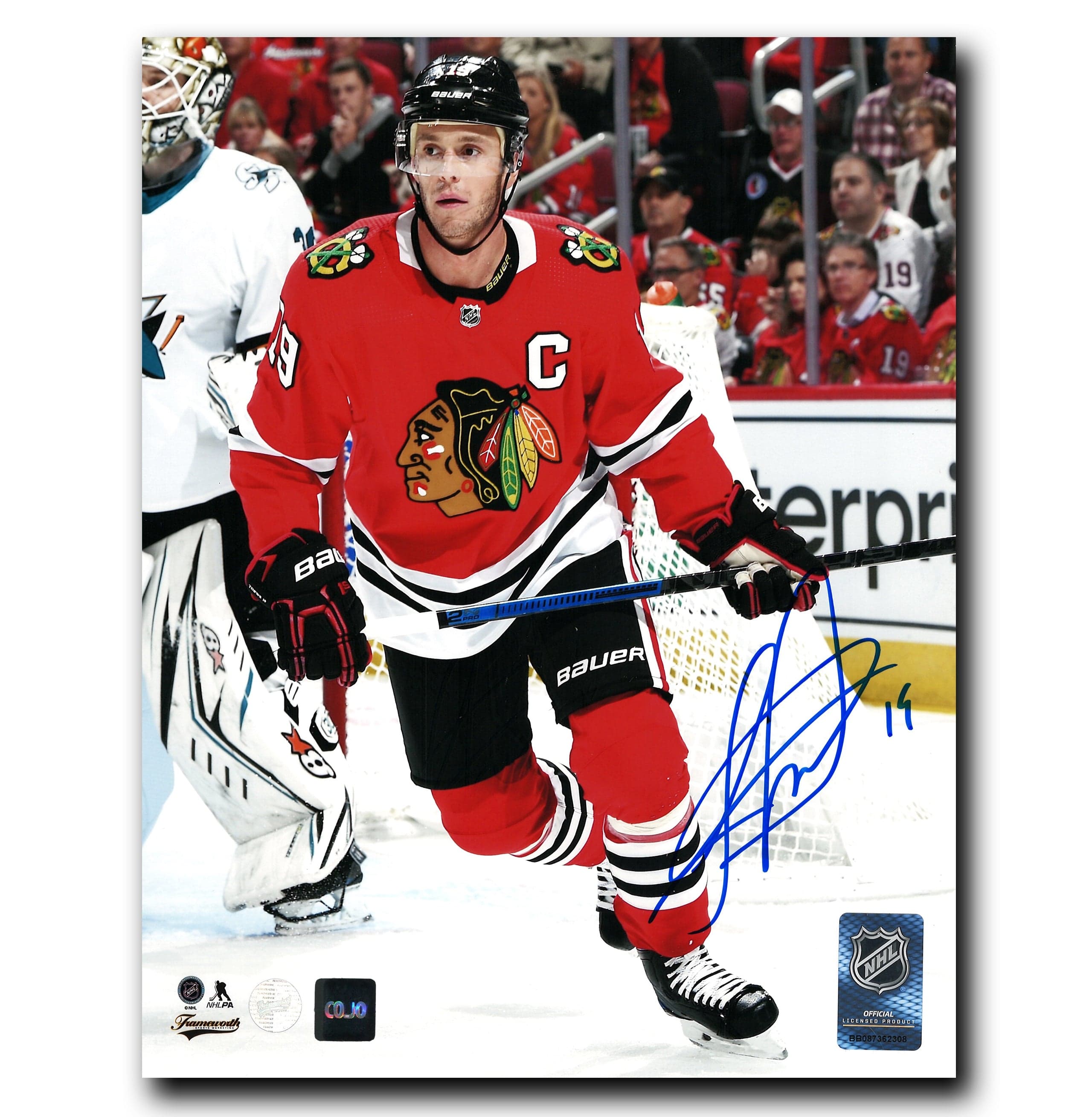 Authentic Jonathan Toews Collectibles and Memorabilia | CoJo Sport ...