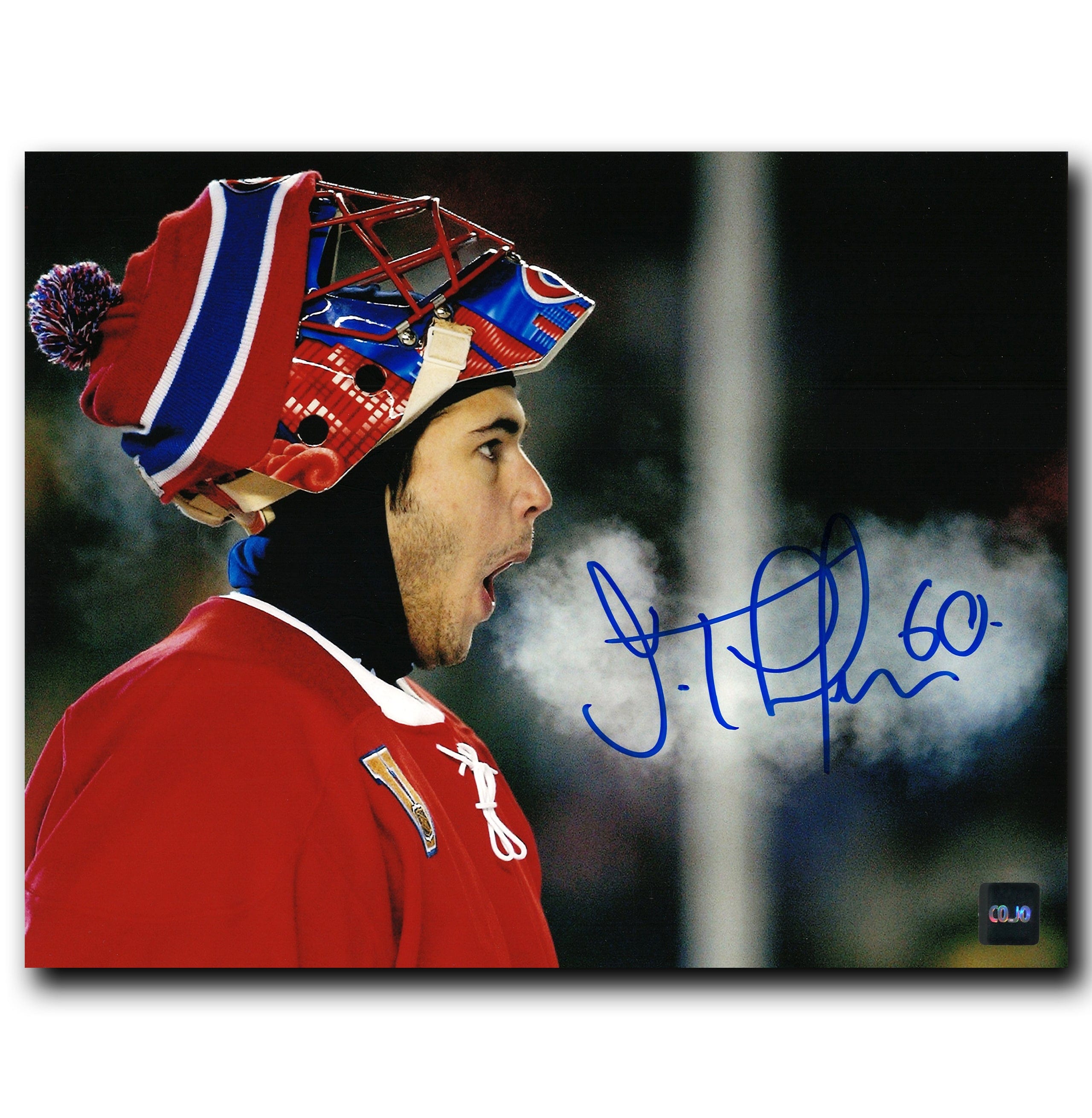 Jose Theodore Montreal Canadiens Autographed Heritage Classic 8x10 ...