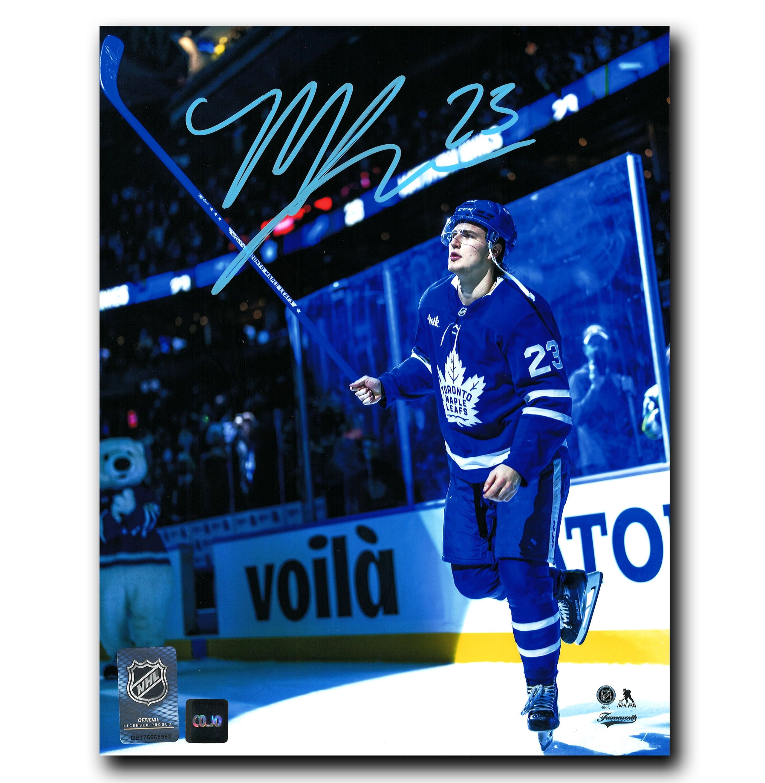 Matthew Knies Toronto Maple Leafs Autographed Stars of the Game 8x10 ...