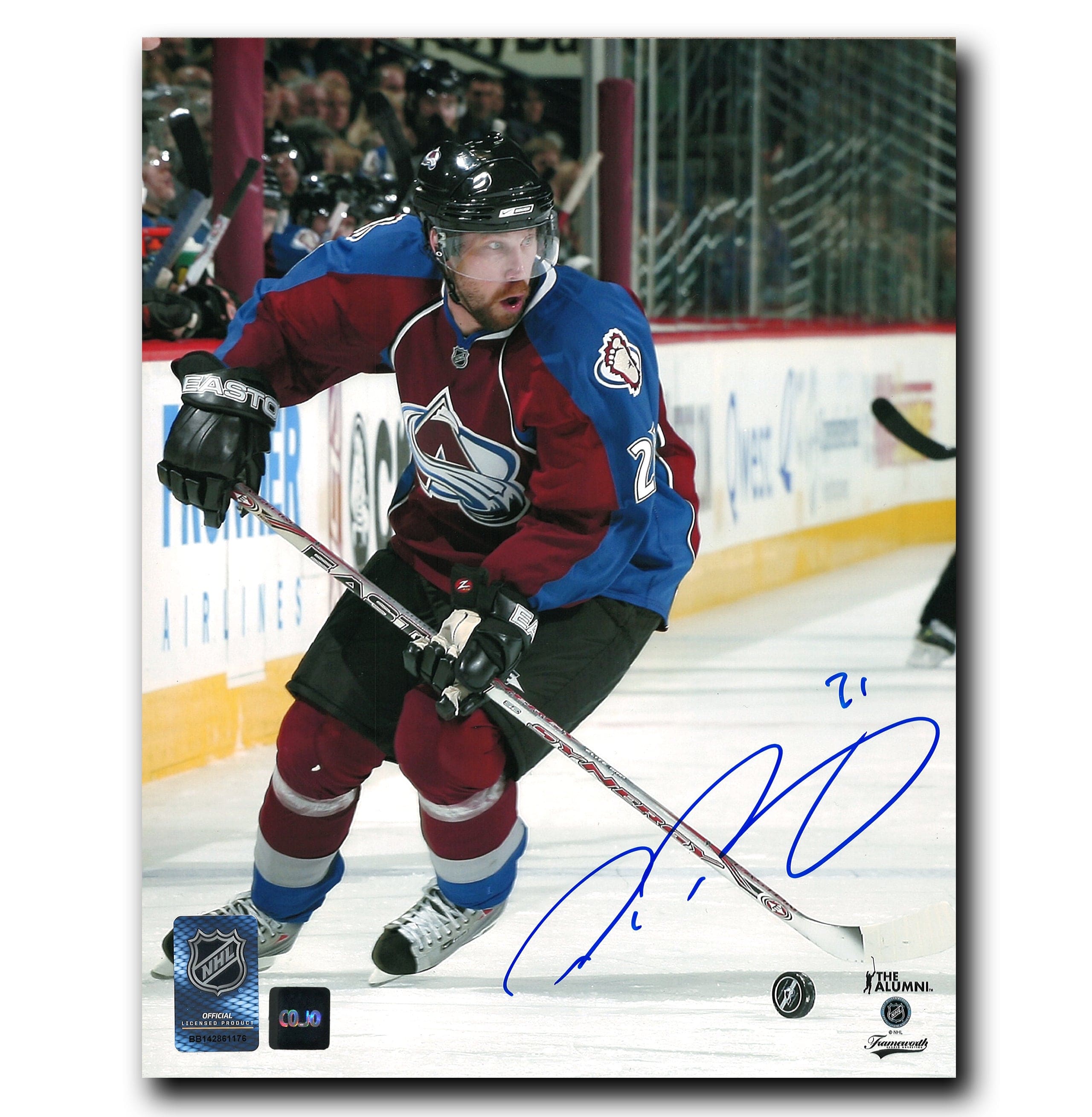 Peter Forsberg Colorado Avalanche Autographed 8x10 Photo | CoJo Sport ...