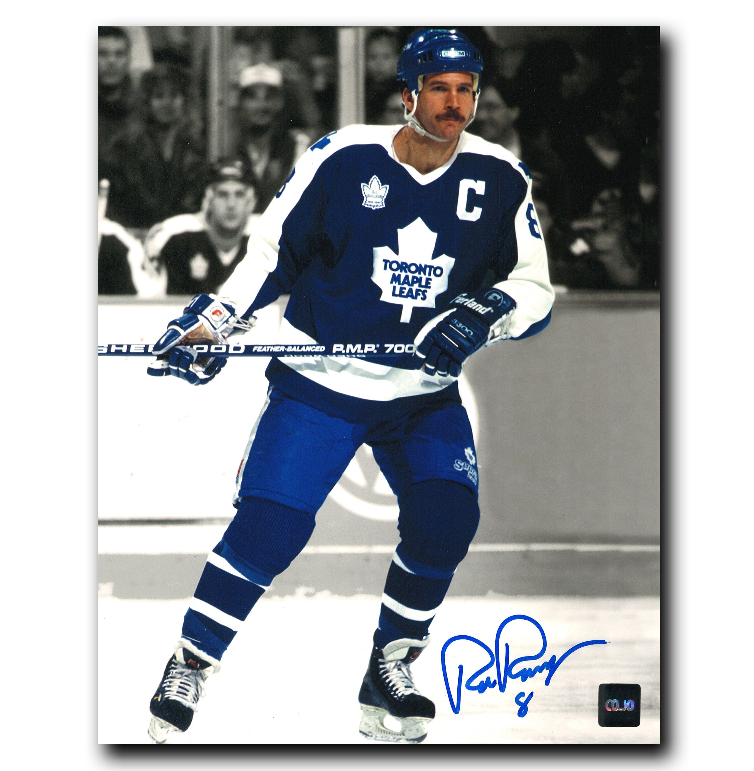 Rob Ramage Toronto Maple Leafs Autographed Spotlight 8x10 Photo | CoJo ...