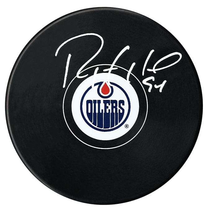 Ryan Smyth Autographed Edmonton Oilers Puck | CoJo Sport Collectables Inc.