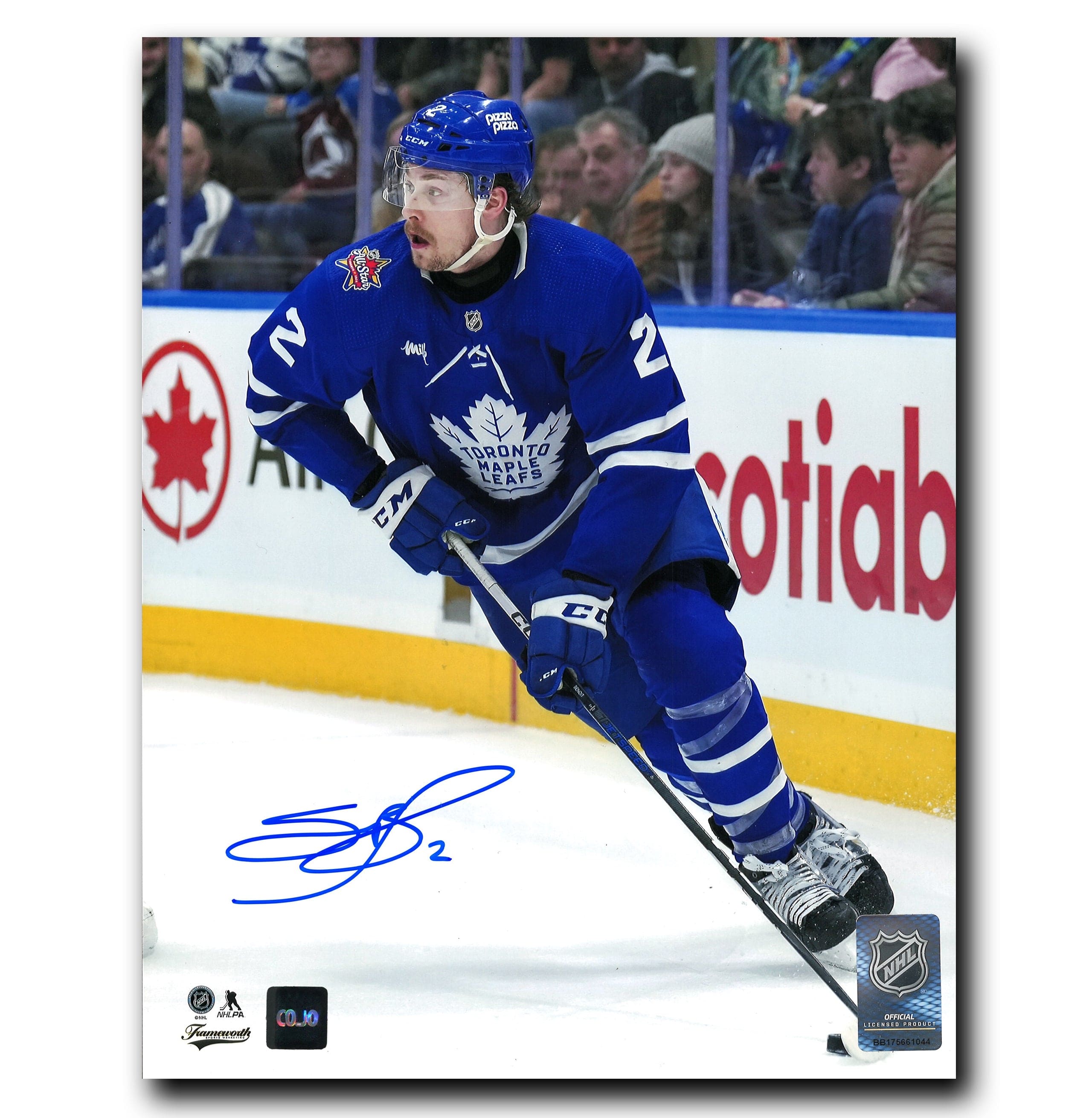 Simon Benoit Toronto Maple Leafs Autographed Action 8x10 Photo | CoJo ...