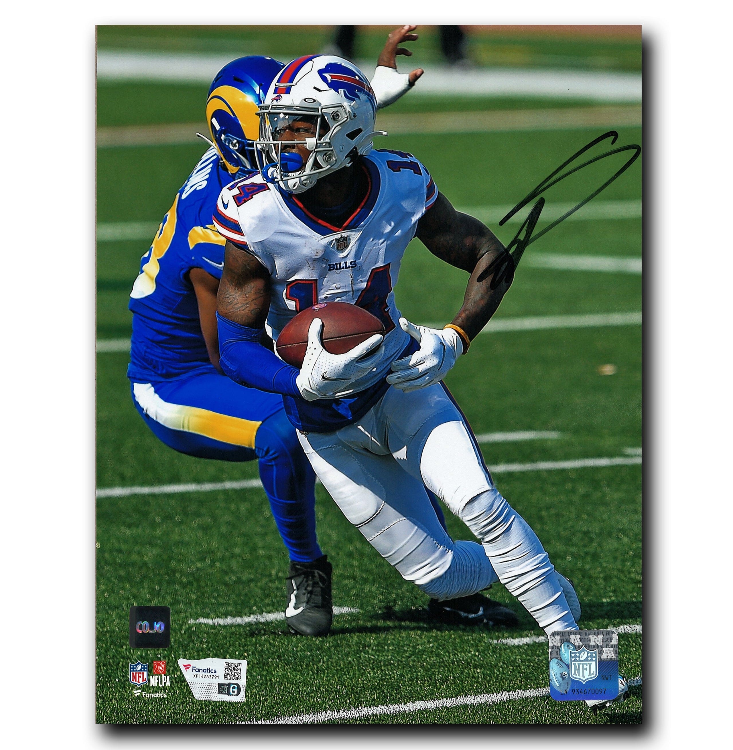 Stefon Diggs Buffalo Bills Autographed Catch 8x10 Photo | CoJo Sport ...