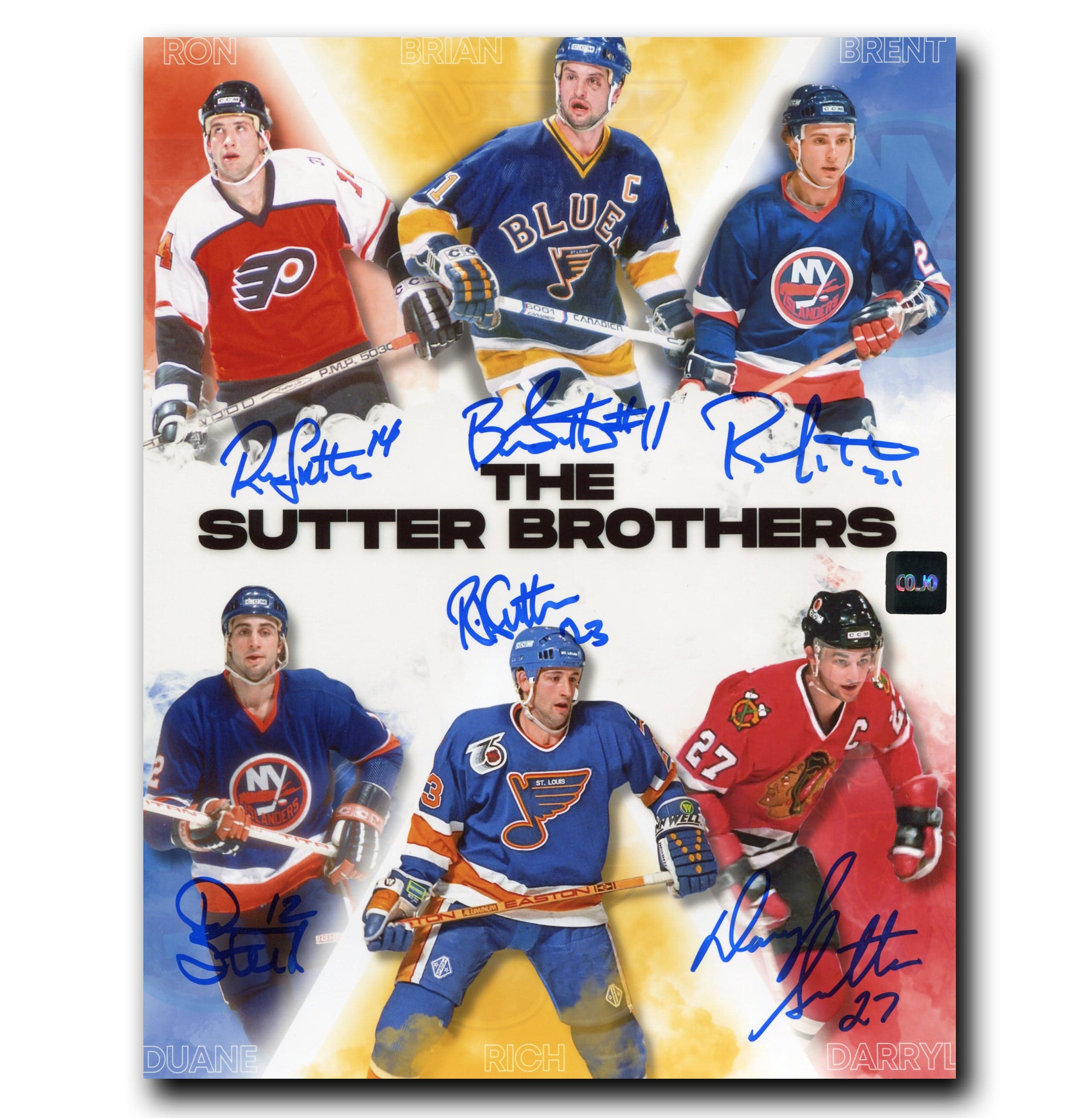 The Sutter Brothers Autographed Collage 8x10 Photo (Signed by 6) | CoJo ...