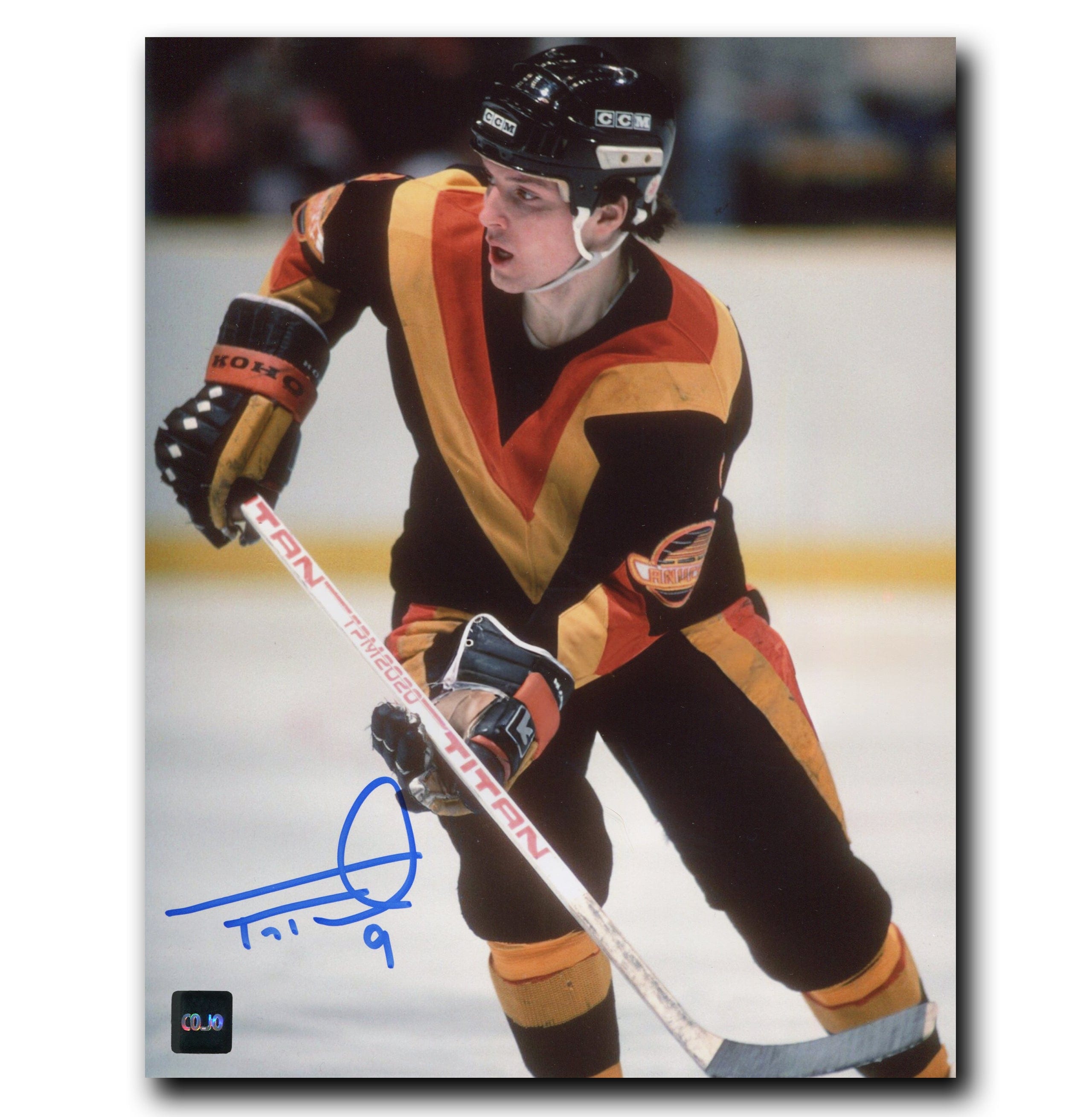 Tony Tanti Vancouver Canucks Autographed 8x10 Photo | CoJo Sport ...