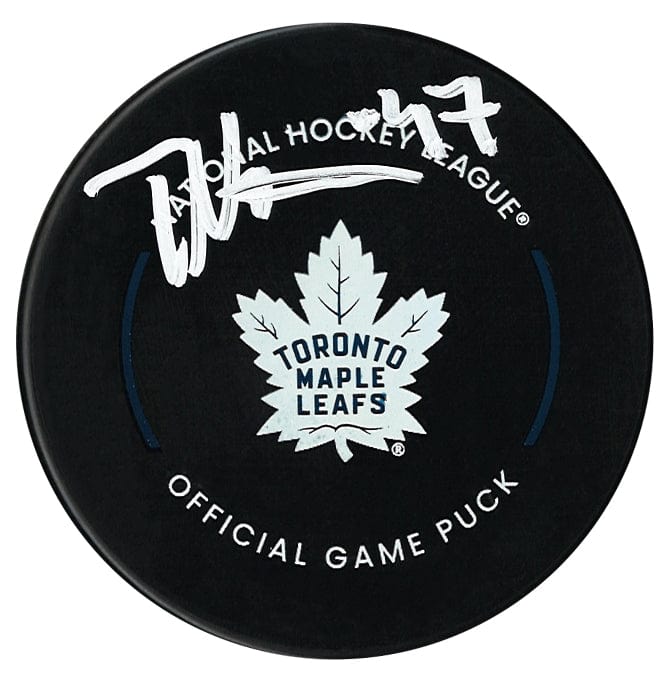 Topi Niemela Autographed Toronto Maple Leafs Official Puck | CoJo Sport ...