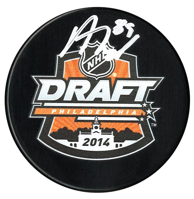 Alex Tuch Autographed 2014 NHL Draft Puck | CoJo Sport Collectables Inc.