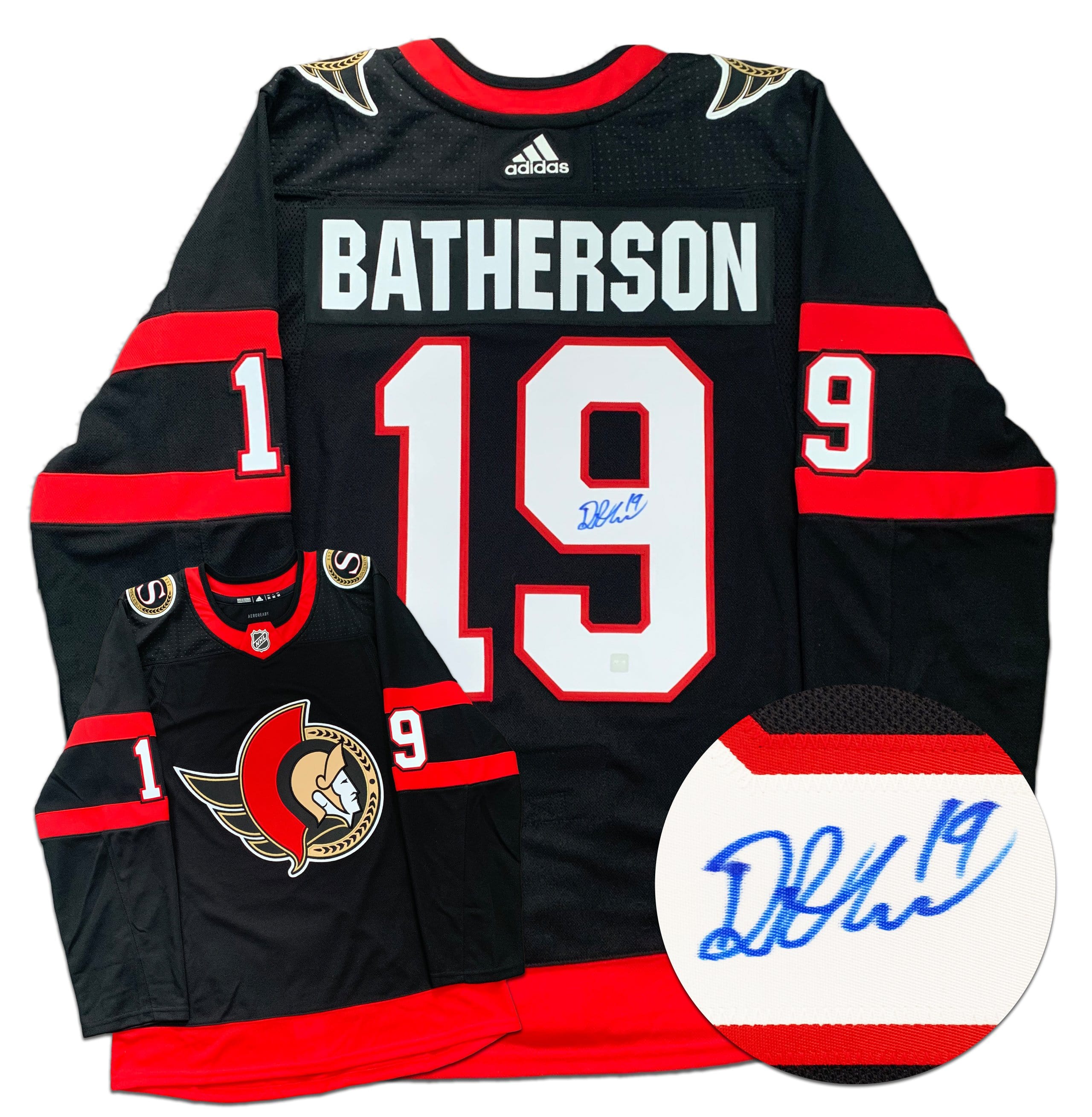 Drake Batherson Ottawa Senators Autographed Adidas Jersey | CoJo Sport ...