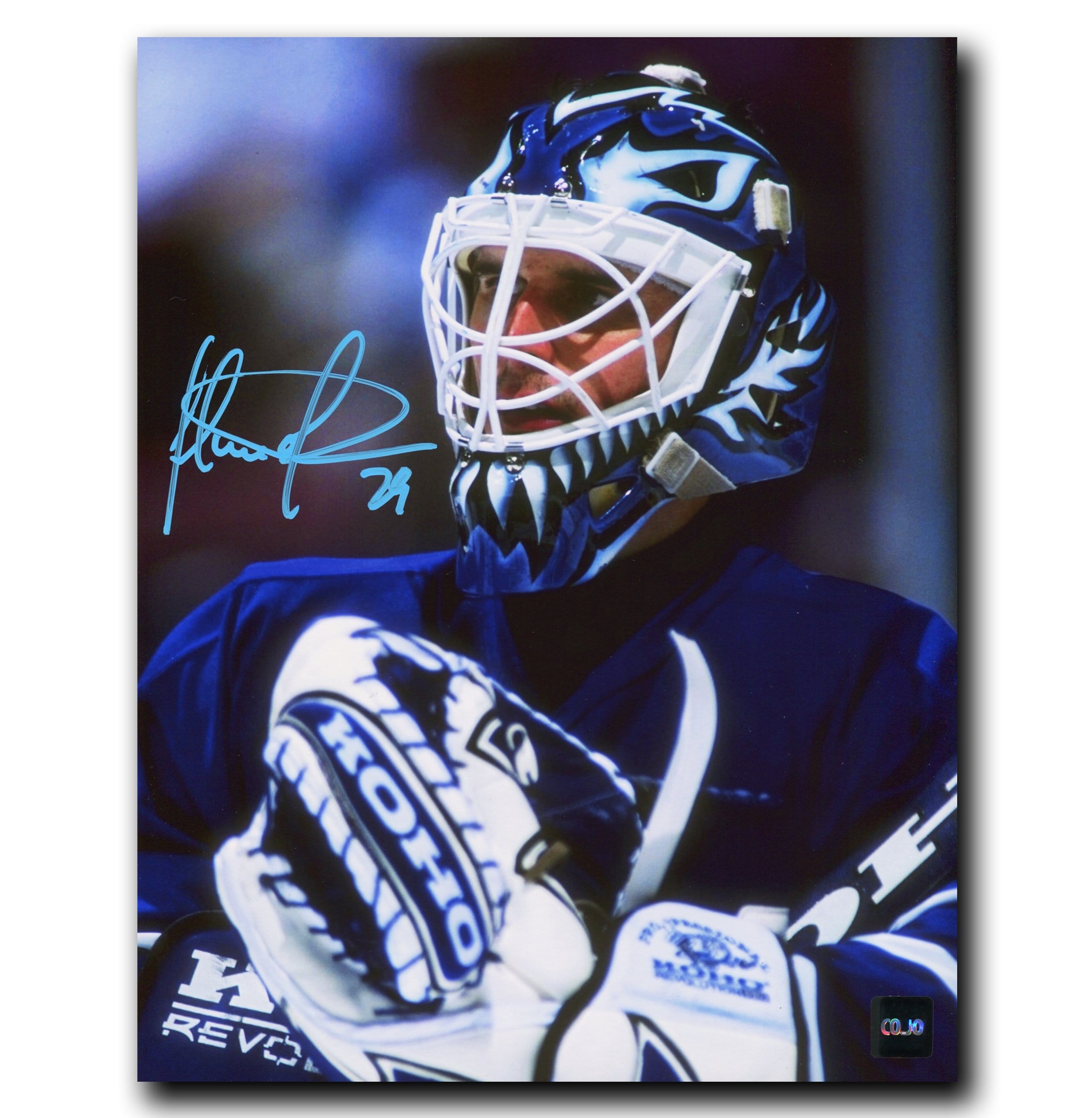 Felix Potvin Toronto Maple Leafs Autographed Close-Up 8x10 Photo | CoJo ...