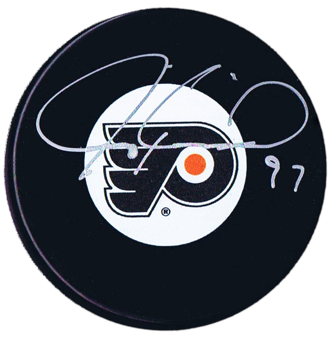 Jeremy Roenick Autographed Philadelphia Flyers Puck | CoJo Sport ...