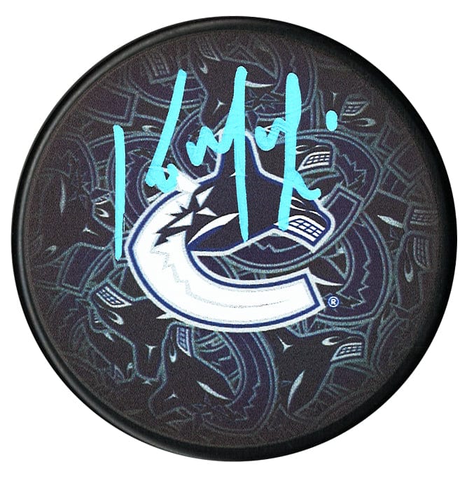 Kirk McLean Autographed Vancouver Canucks Clone Puck | CoJo Sport ...