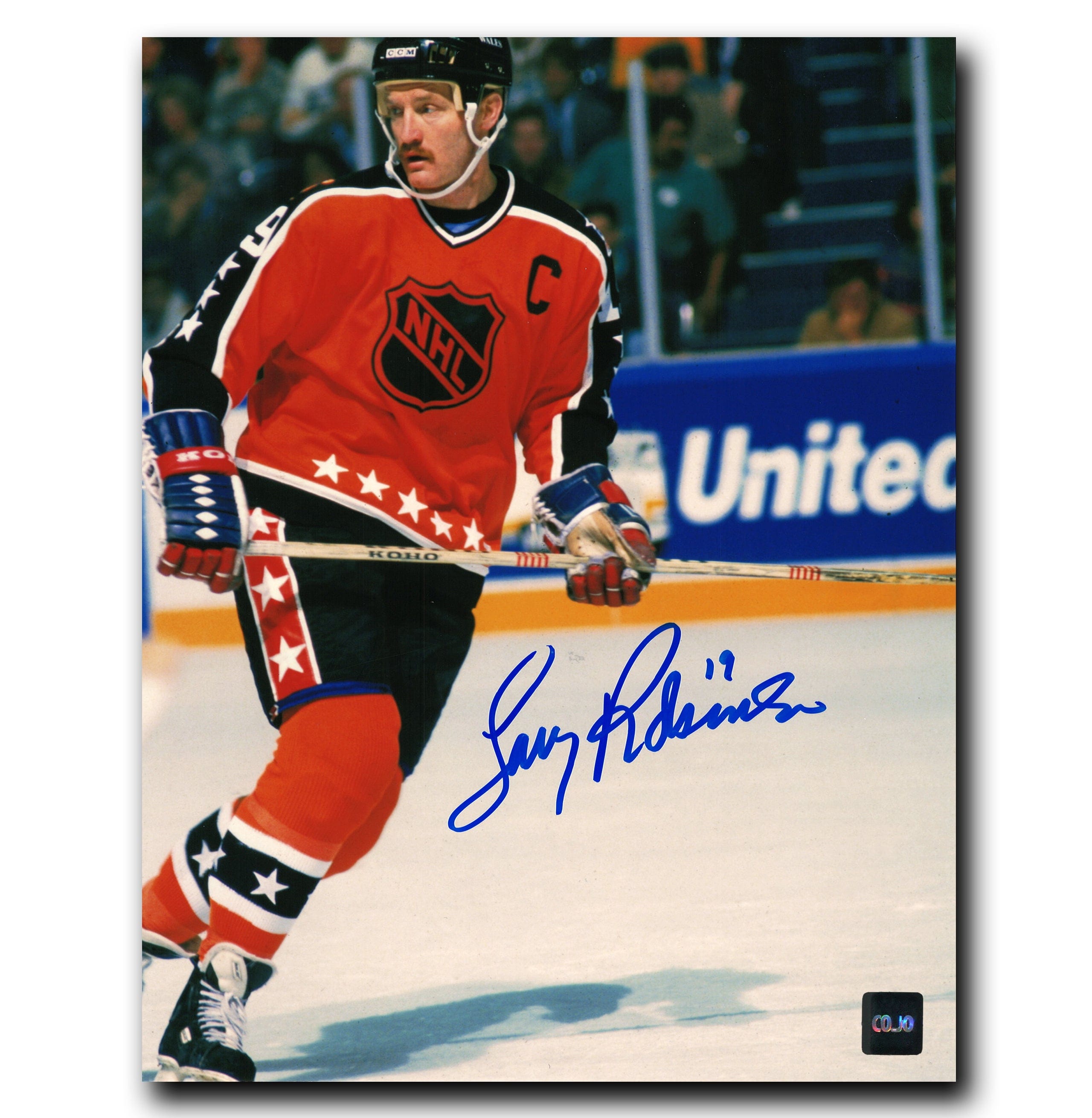 Larry Robinson Autographed NHL All Star Game Action 8x10 Photo | CoJo ...