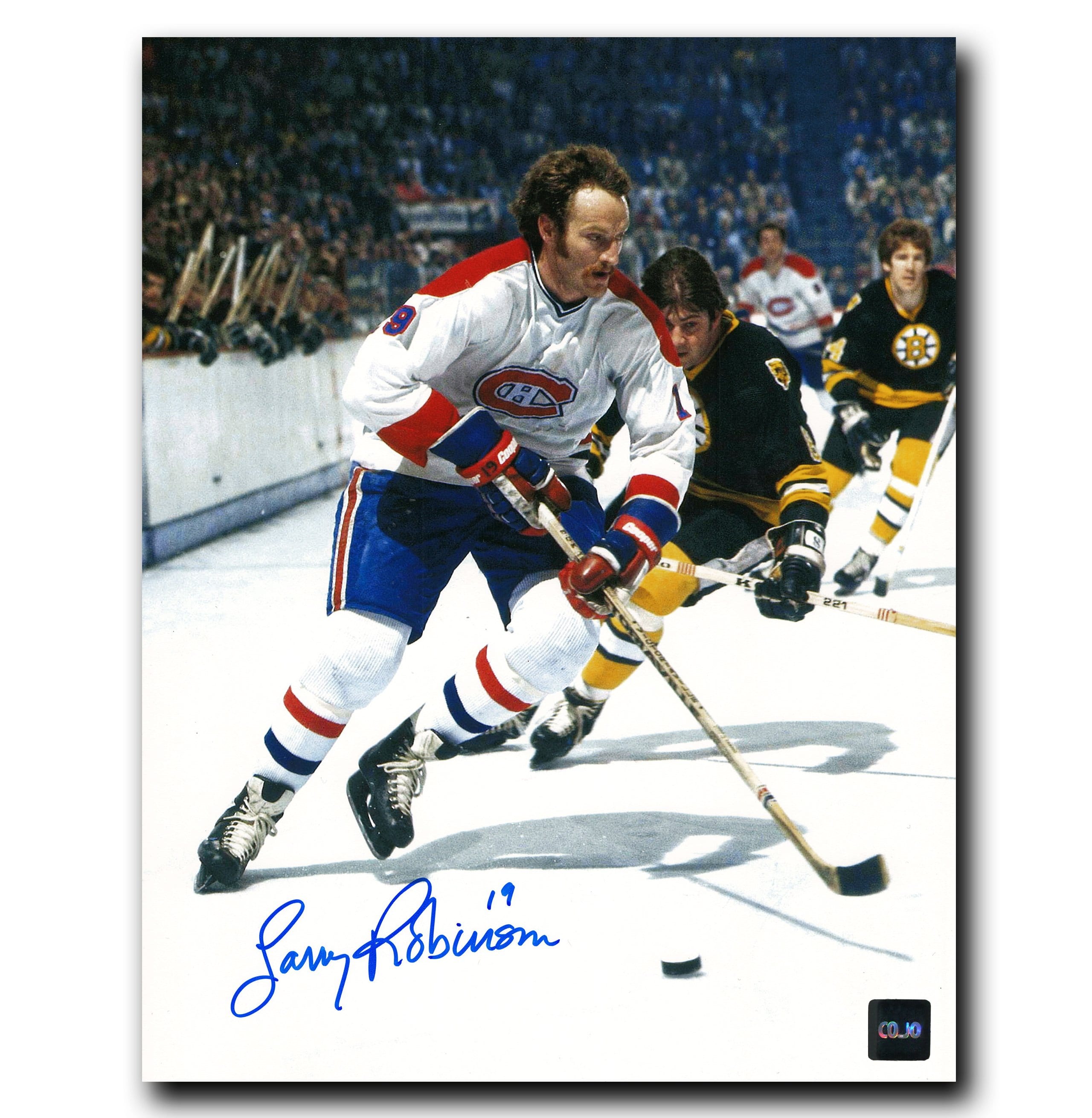 Larry Robinson Montreal Canadiens Autographed Action 8x10 Photo | CoJo ...