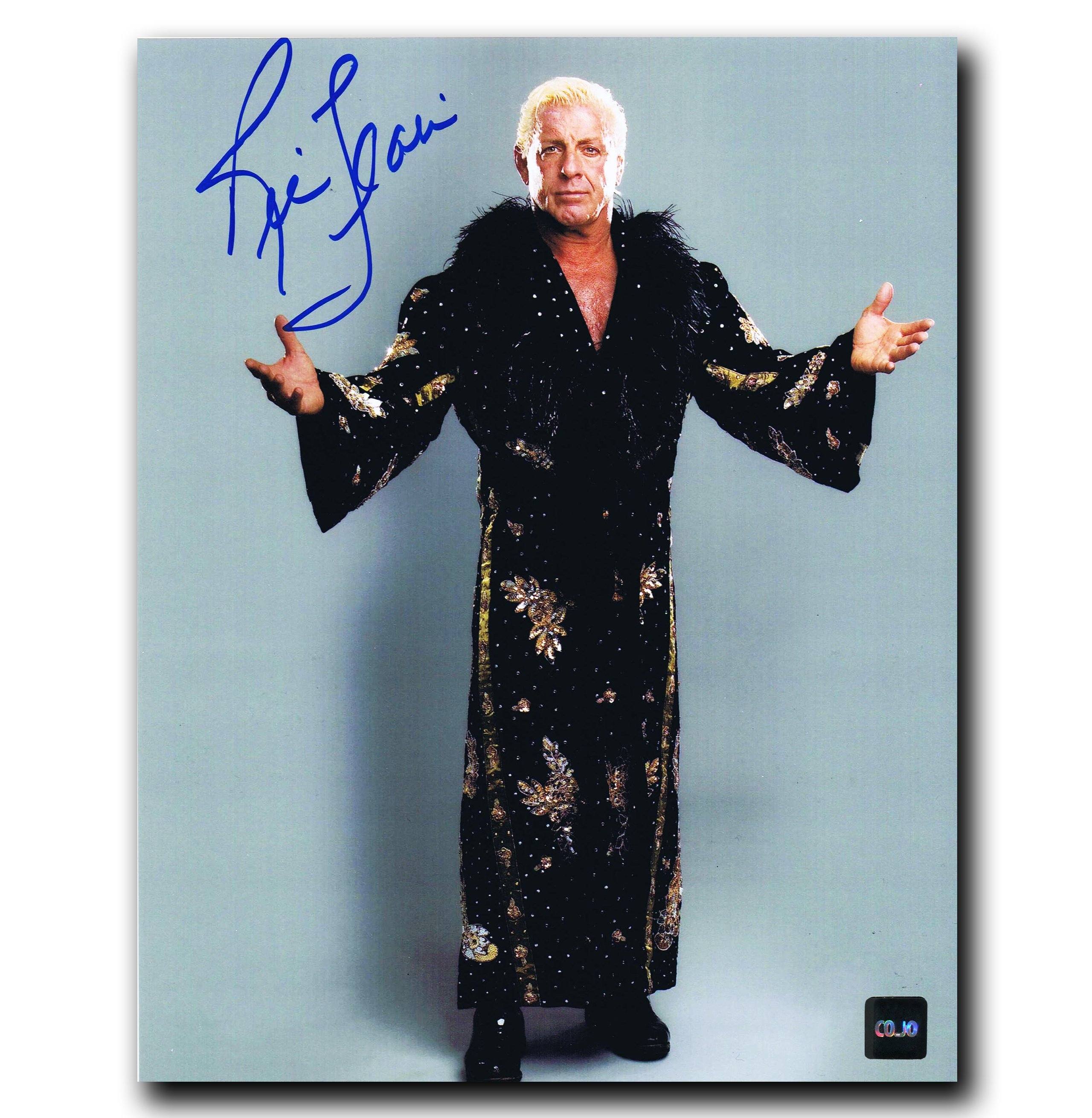 Ric Flair WWE Autographed 8x10 Photo | CoJo Sport Collectables Inc.
