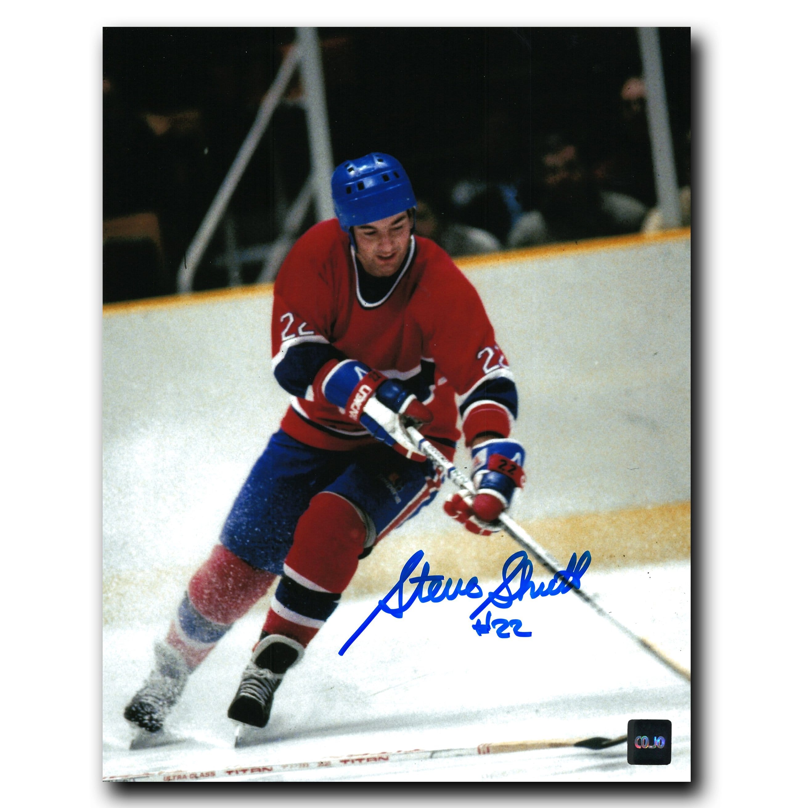Steve Shutt Montreal Canadiens Autographed Action 8x10 Photo | CoJo ...