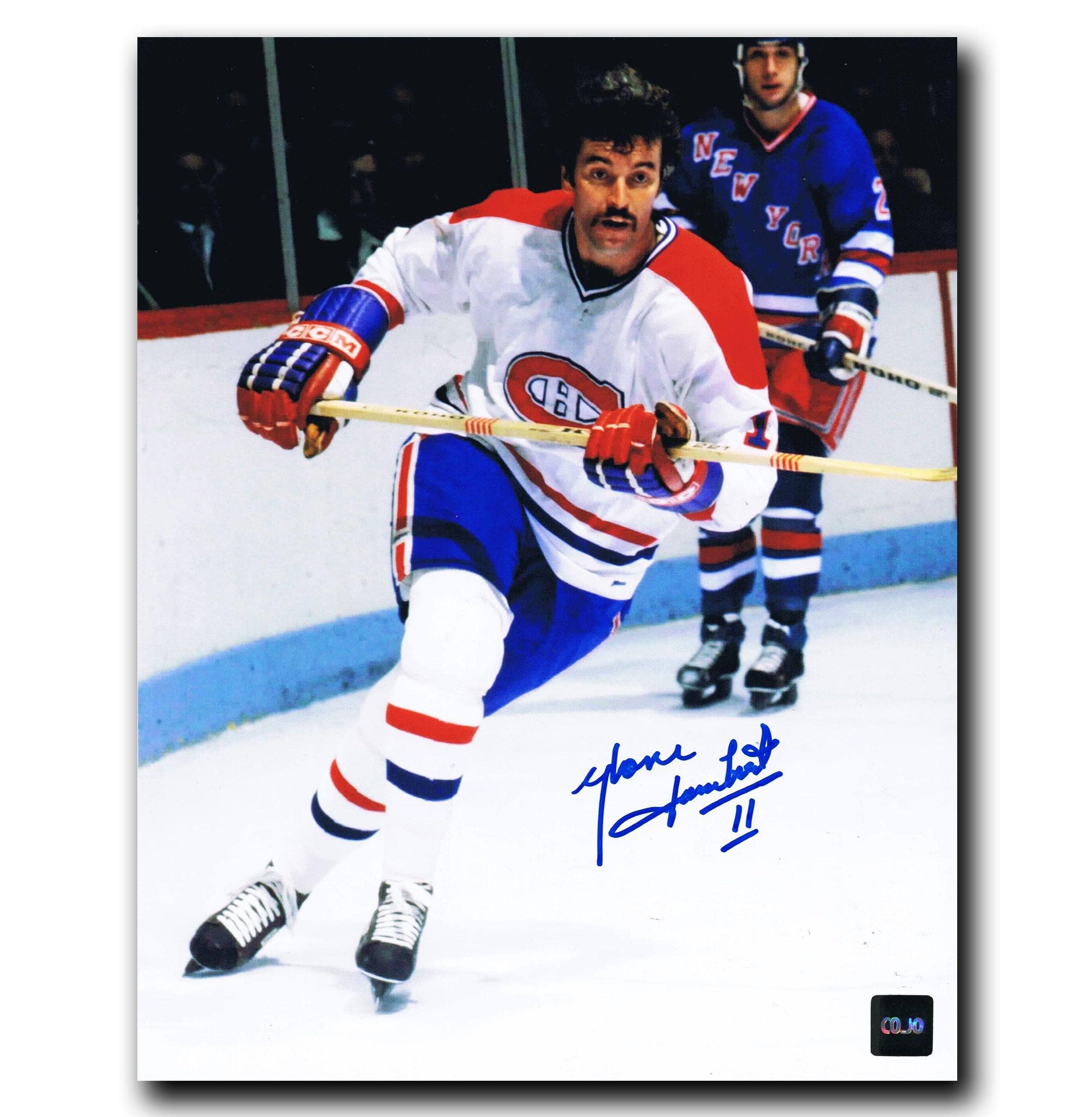 Yvon Lambert Montreal Canadiens Autographed 8x10 Photo | CoJo Sport ...